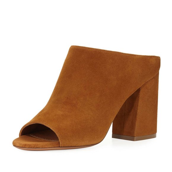 Givenchy | Shoes | Givenchy Paris Suede Mule Sandals 4 | Poshmark